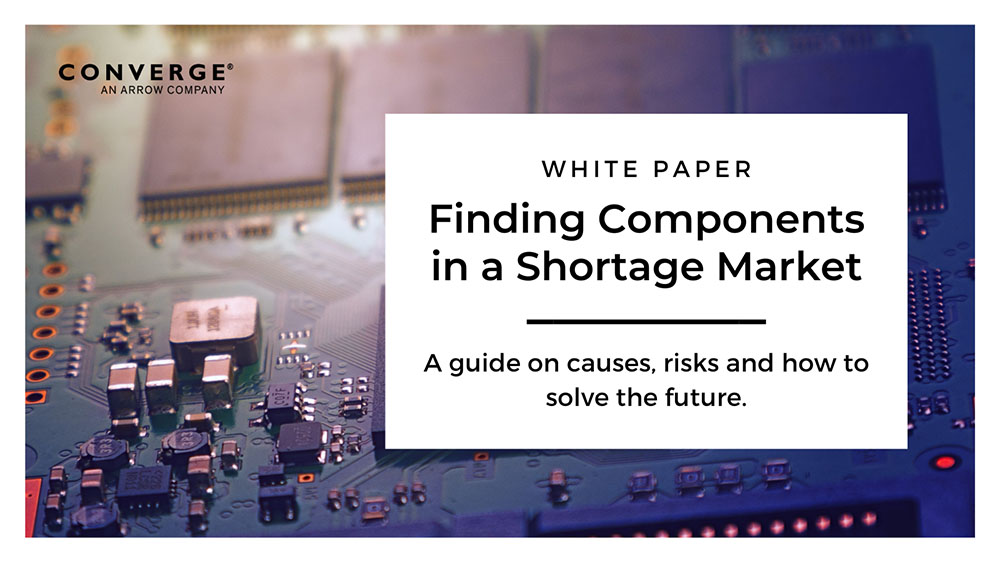 Finding components in a shortage market - Converge